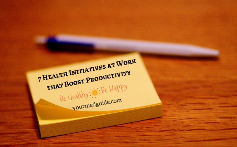 7 Health Initiatives at Work that Boost Productivity - Your Med Guide