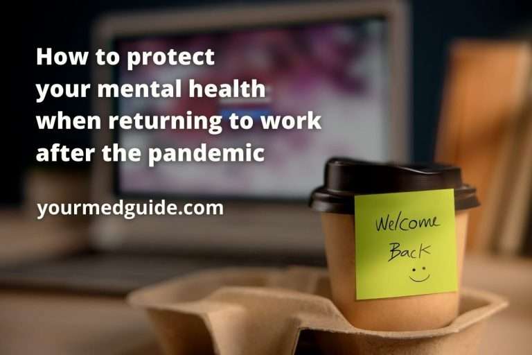 Returning to work after the pandemic? 5 Tips to protect your mental ...
